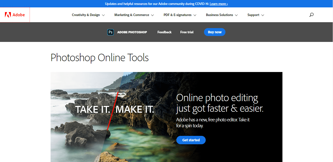 Adobe Image Editing Tools