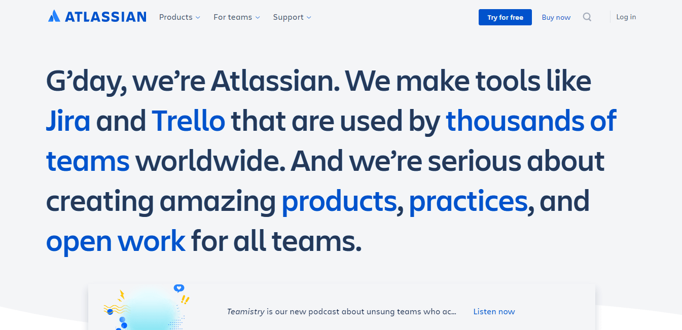 Atlassian provides free Jira software for remote teams