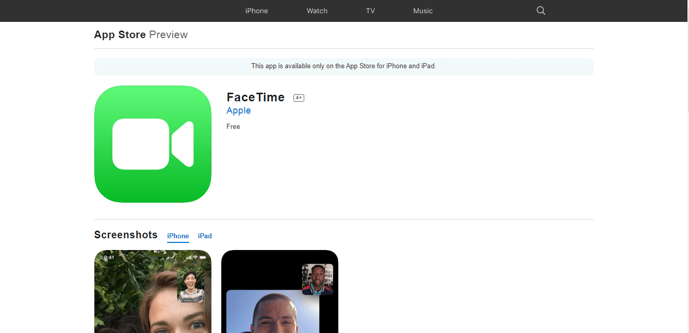 Face Time - Free video calling app like Google Hangouts