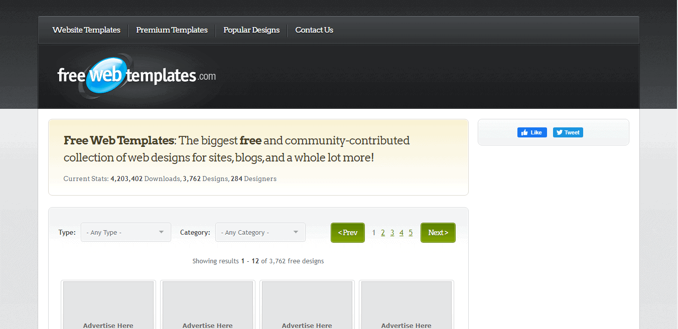 Freewebtemplates - Collection of free HTML5 templates