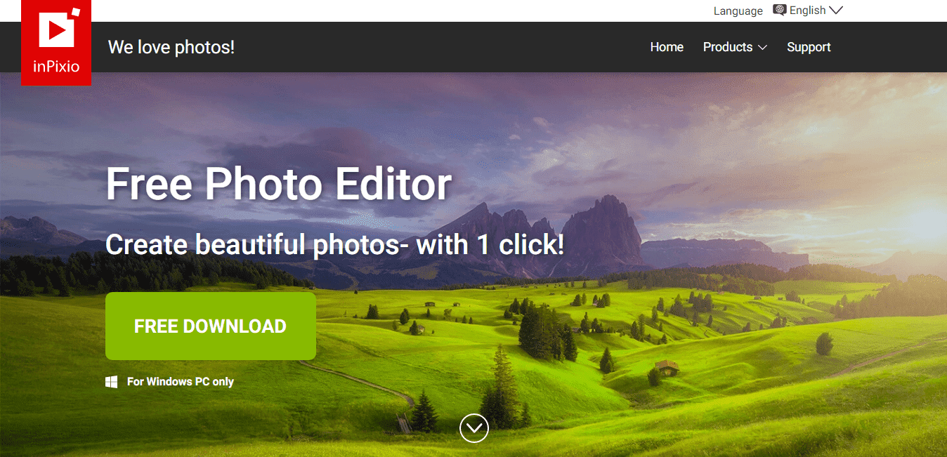 Inpixio Free Photo Editor