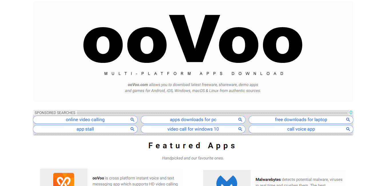 ooVoo offers platform to do free voice and video calling