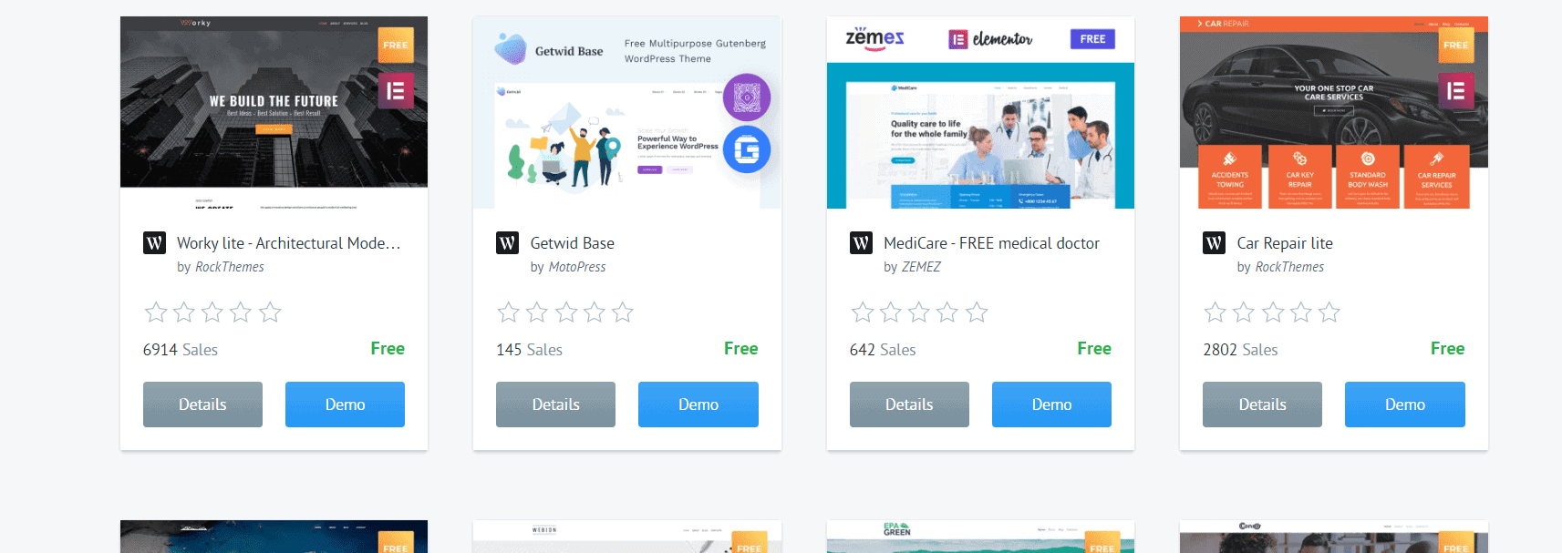 Template Monster Free WordPress themes & HTML templates