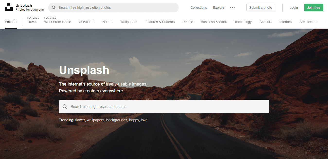 Unsplash: Free images download without watermark