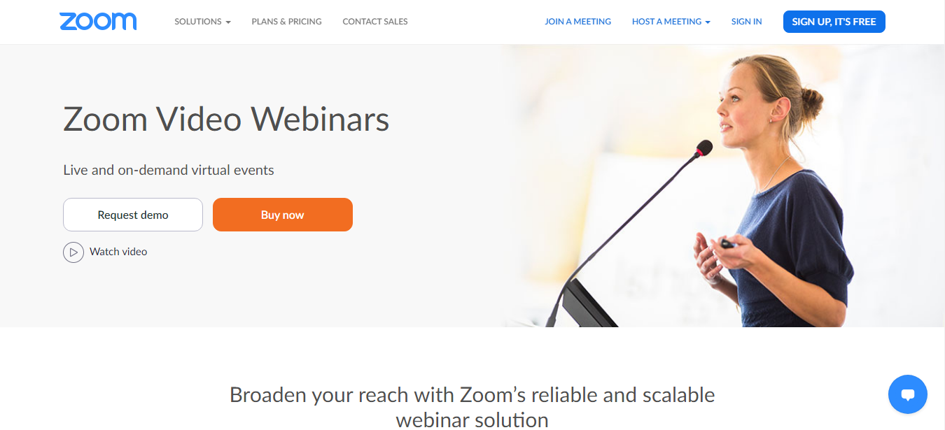 Zoom is a free video conferencing app for remote teams