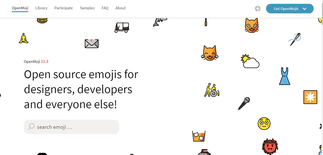 Open moji - Open source emoji collection for designers & developers