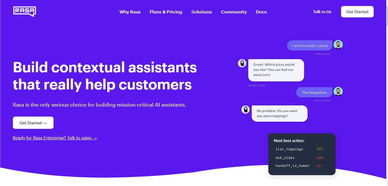 Rasa your own free virtual assistant with an AI-based chatbot