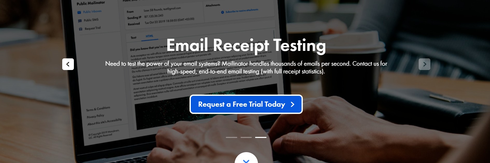 Mailnator Get a free temporary email address without registration