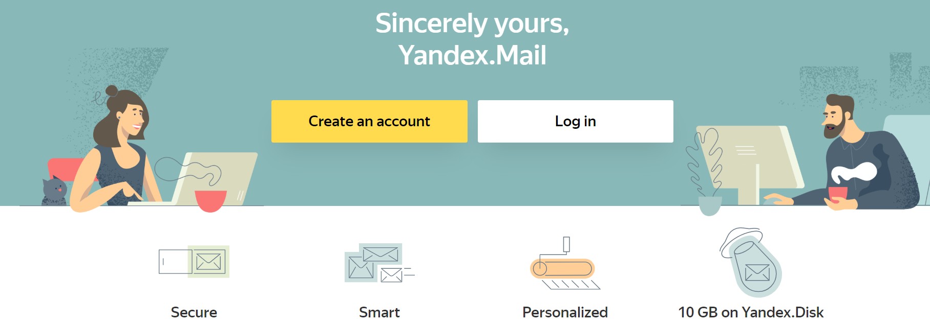 Yandex Mail Create free email for individuals & business