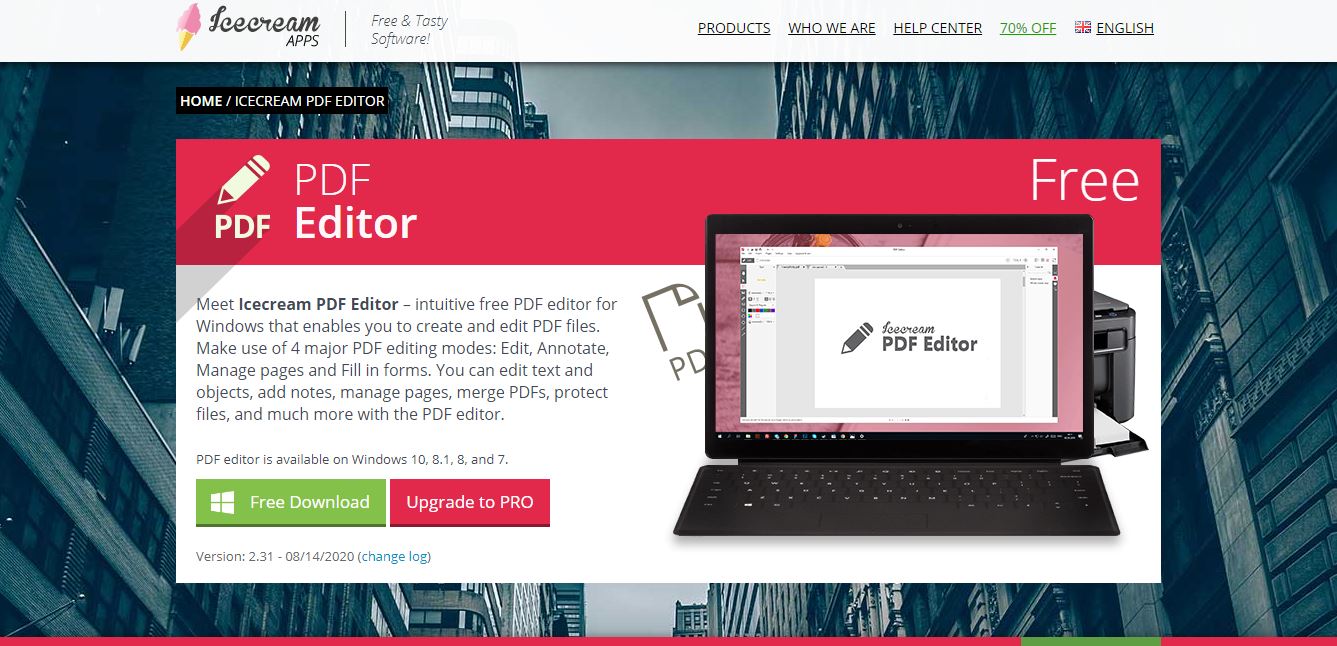 Ice Cream App - Download Best Free PDF editor