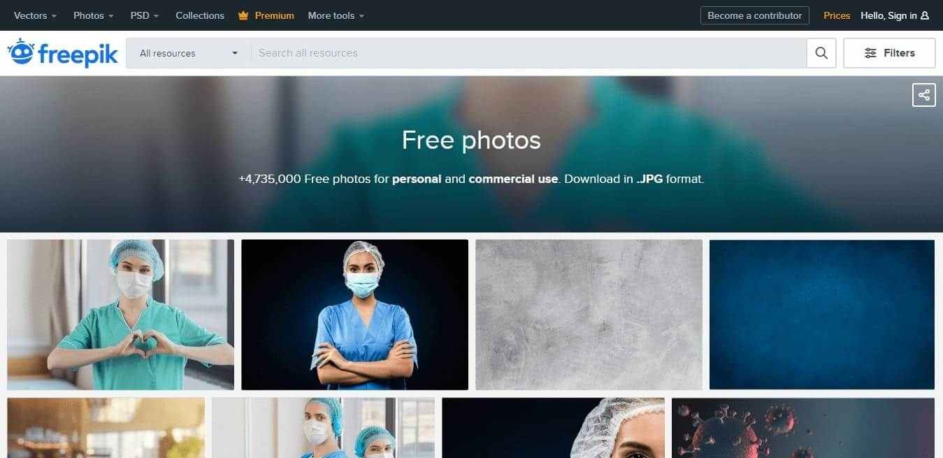 Freepik: Best Free Stock photos for Instagram