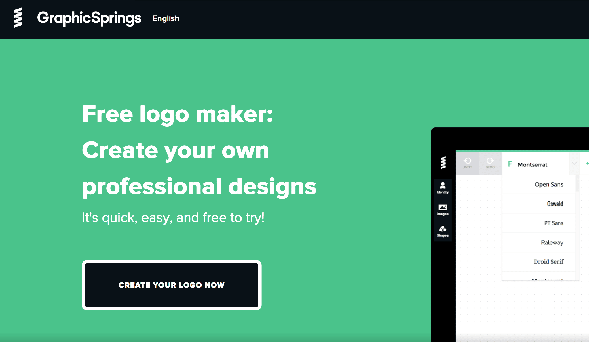 GraphicSprings - Free Logo Maker for Business (No watermark)
