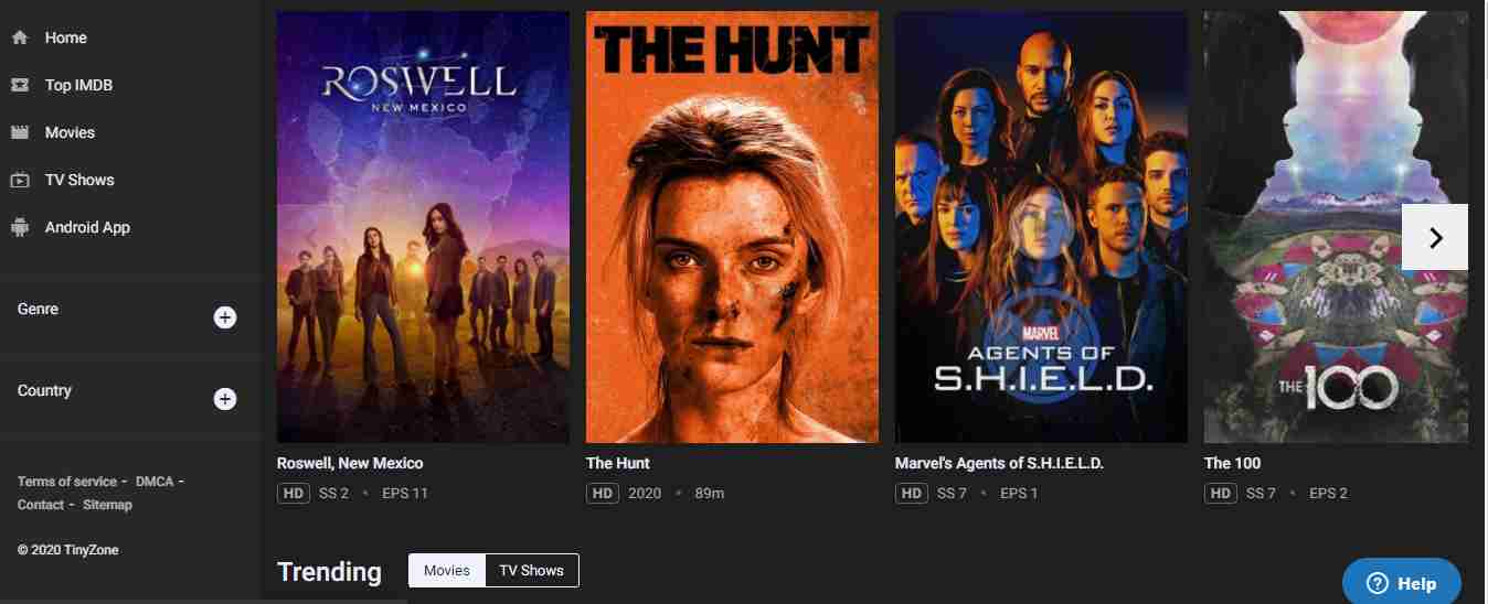 Tinyzonetv Watch Free HD movies online & stream TV series