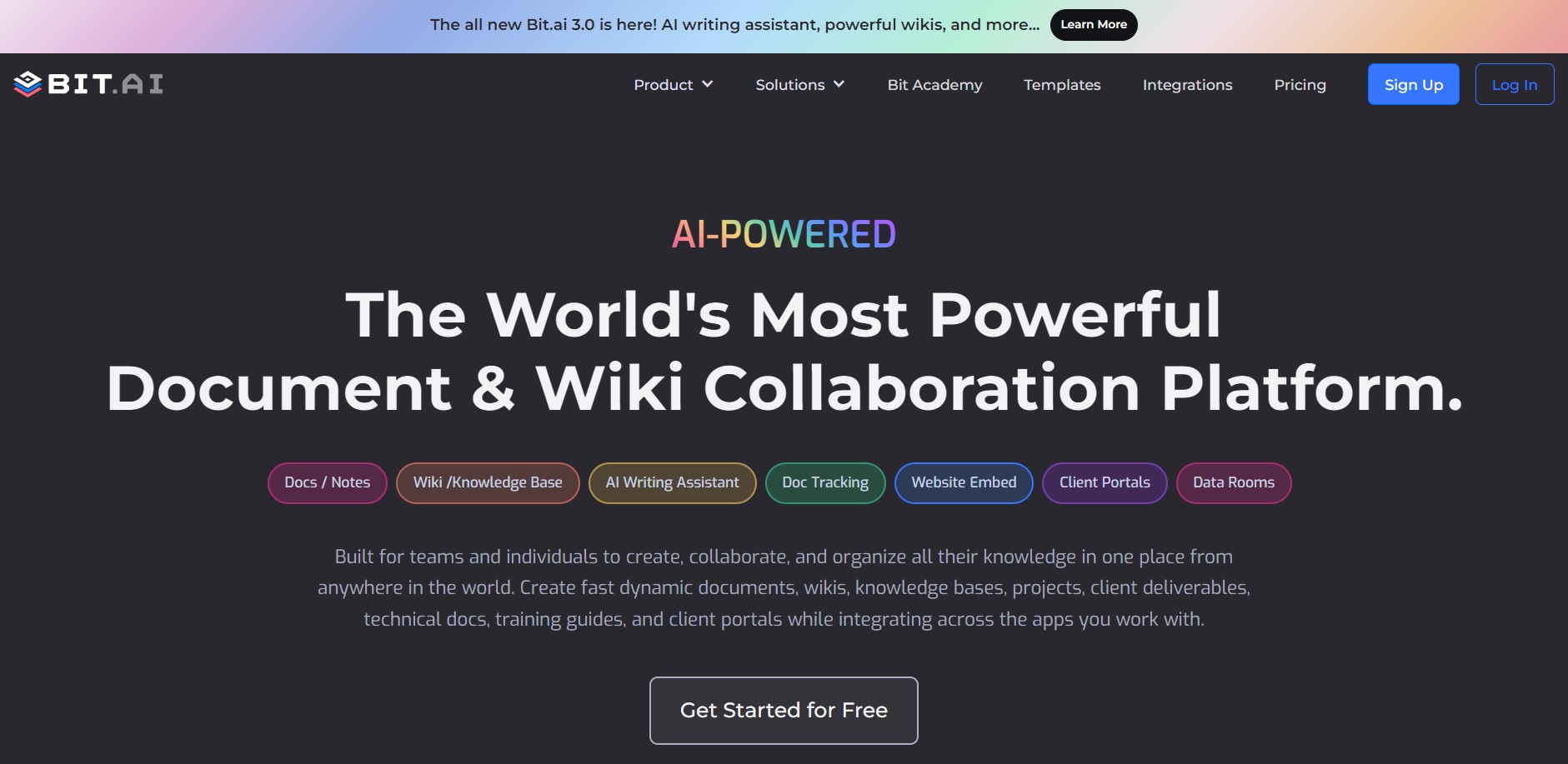 Bit.ai: Free Online Collaboration & Document Sharing Tool