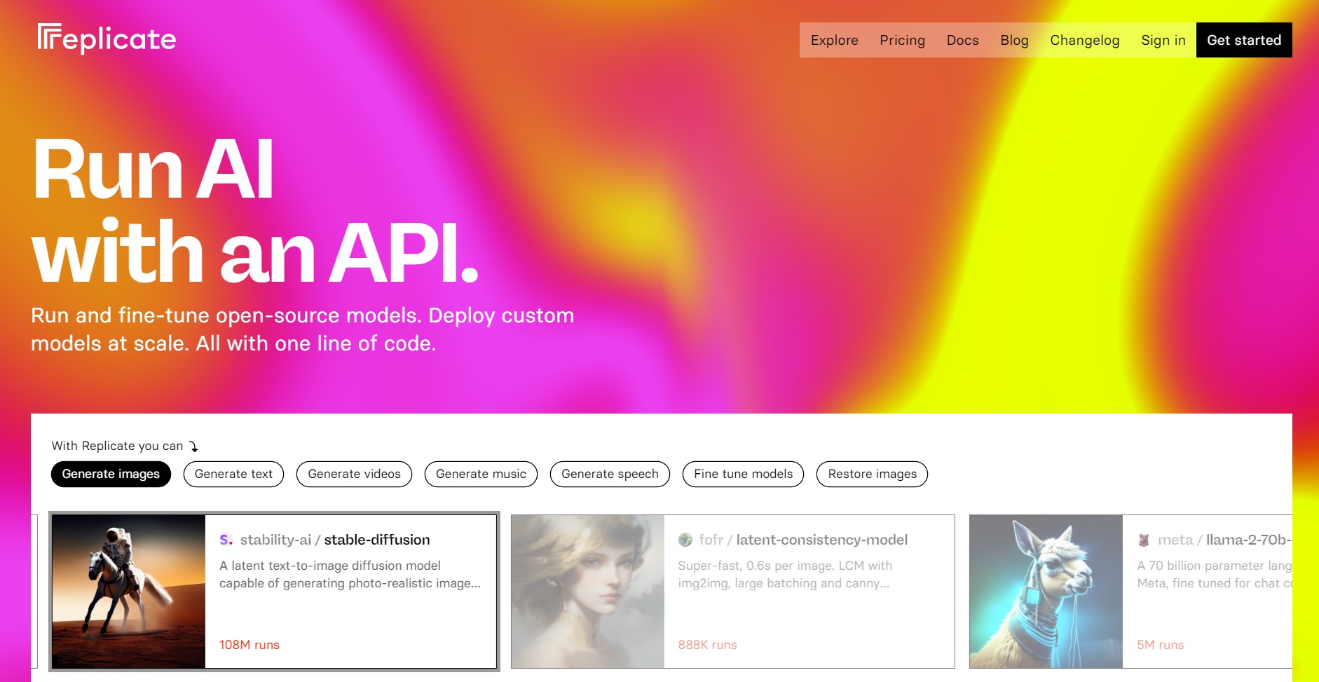 Replicate: Setup API Models for Free