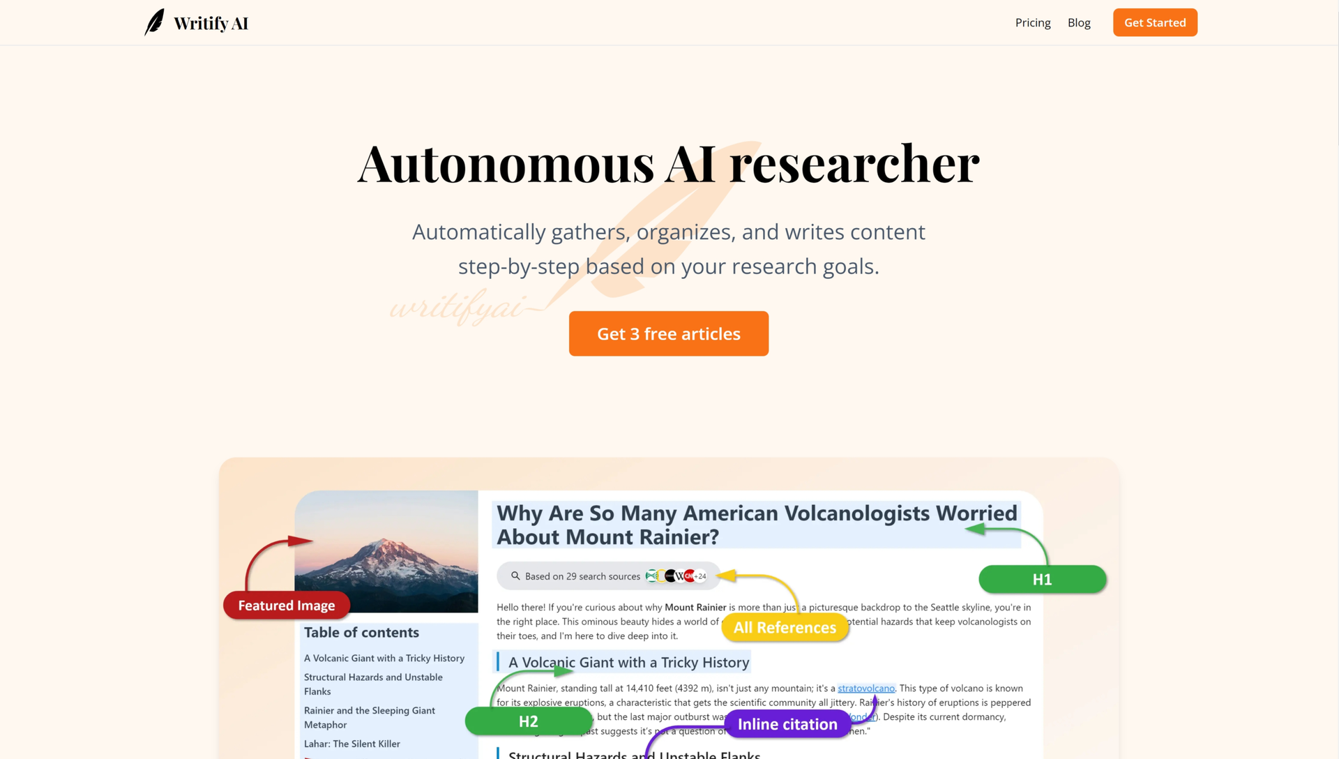 Writify AI – Free AI Article Generator for Effortless Writing