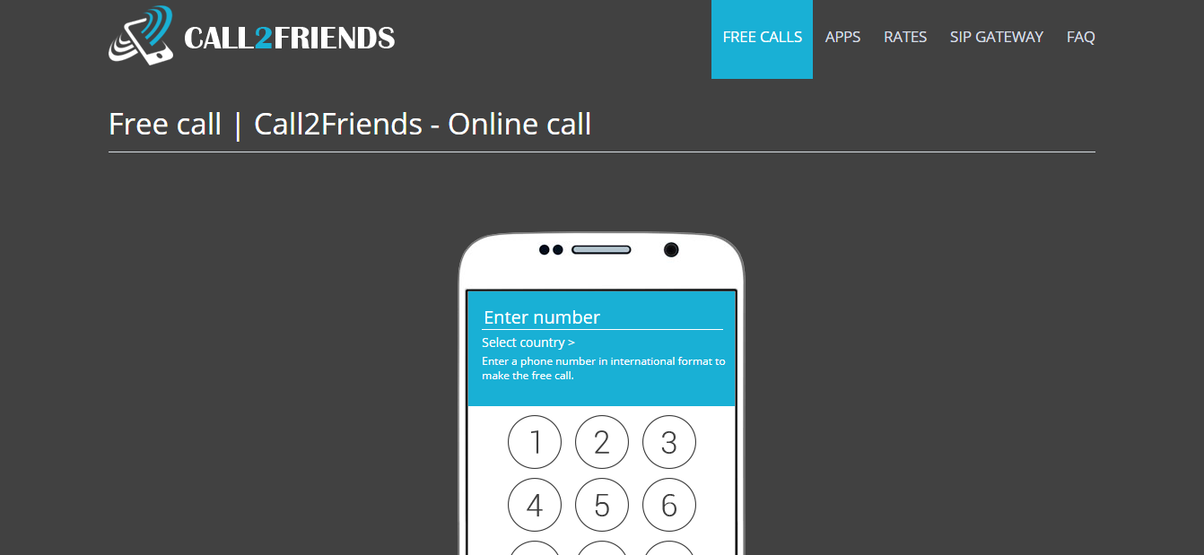 Call2Friends: Free Internet Calling & International Calls Online