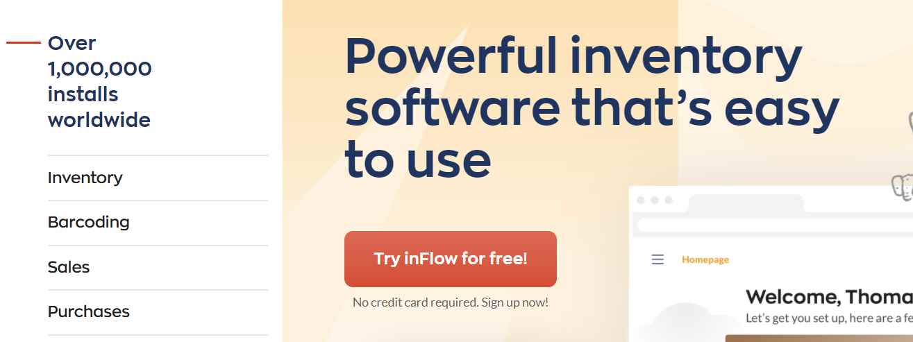 InFlow: Best Free Inventory Management Software for Enterprise